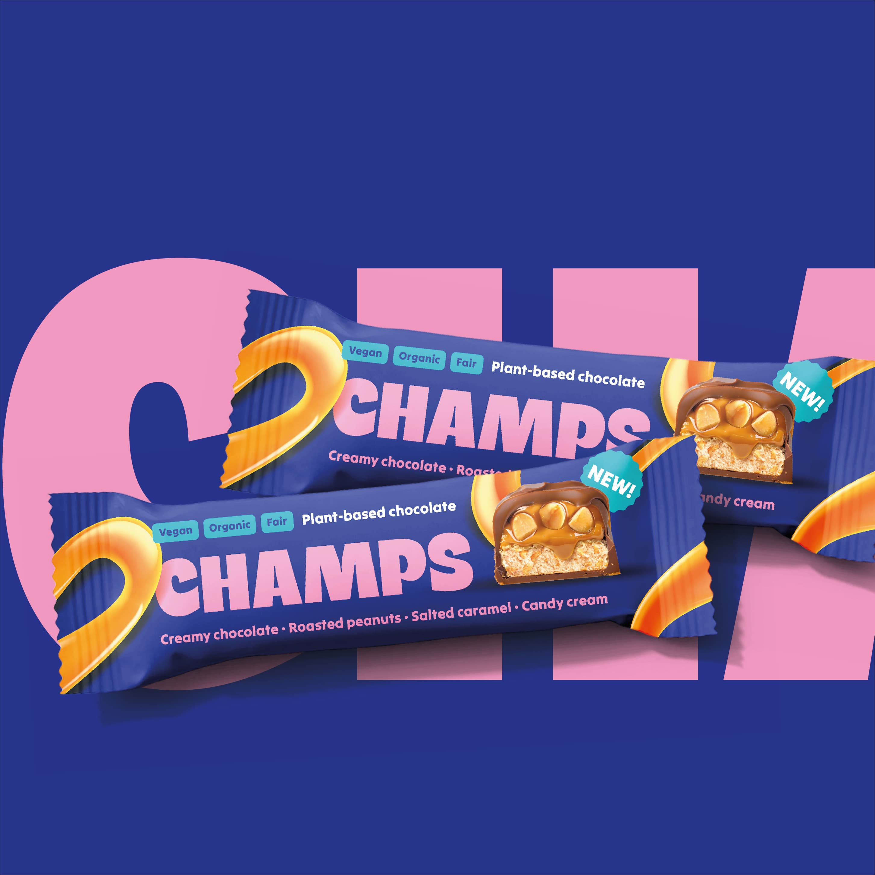 CHAMPS - Your favourite chocolate bar is now plant-based. – CHAMPS Foods